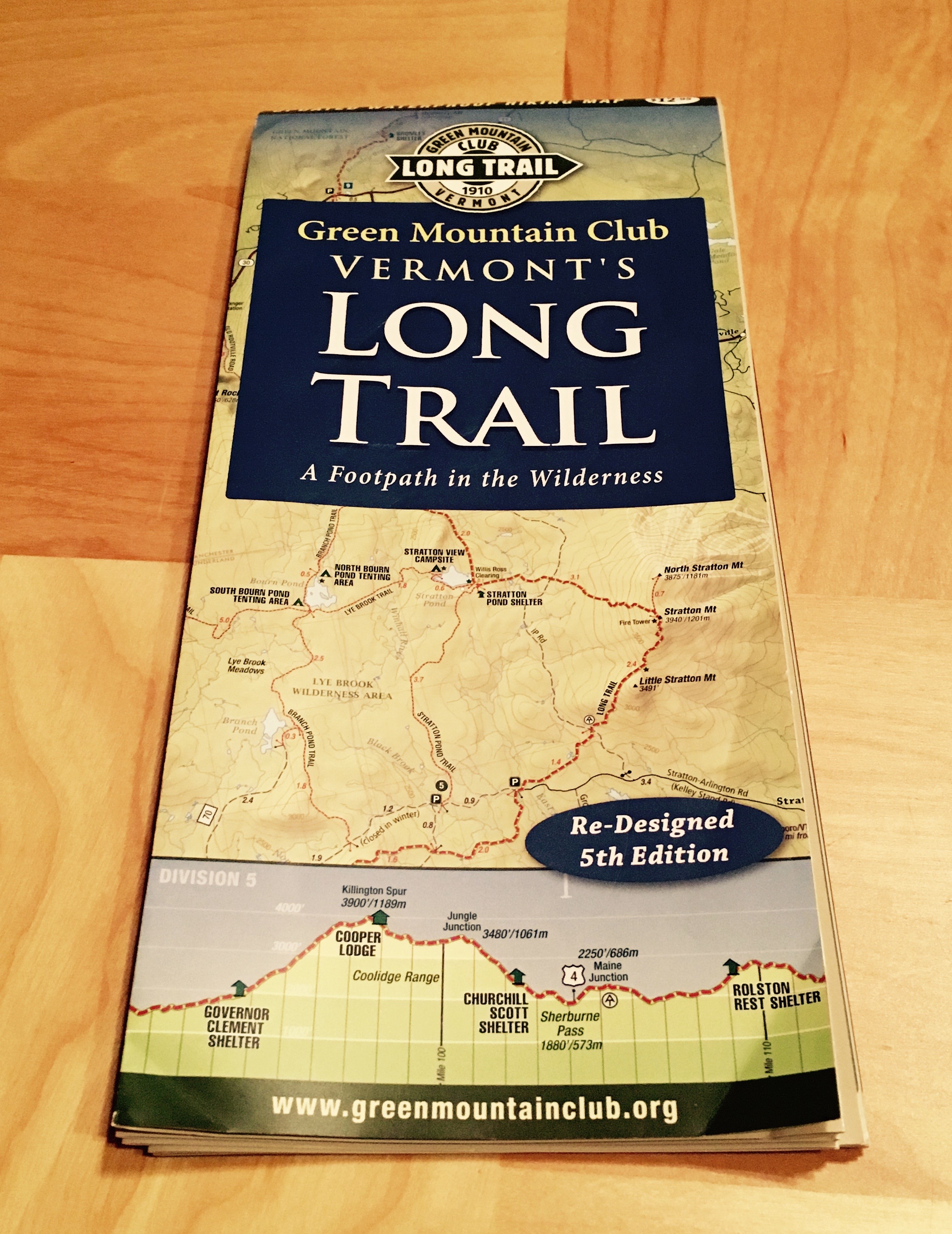Long Trail map – sweetwilder